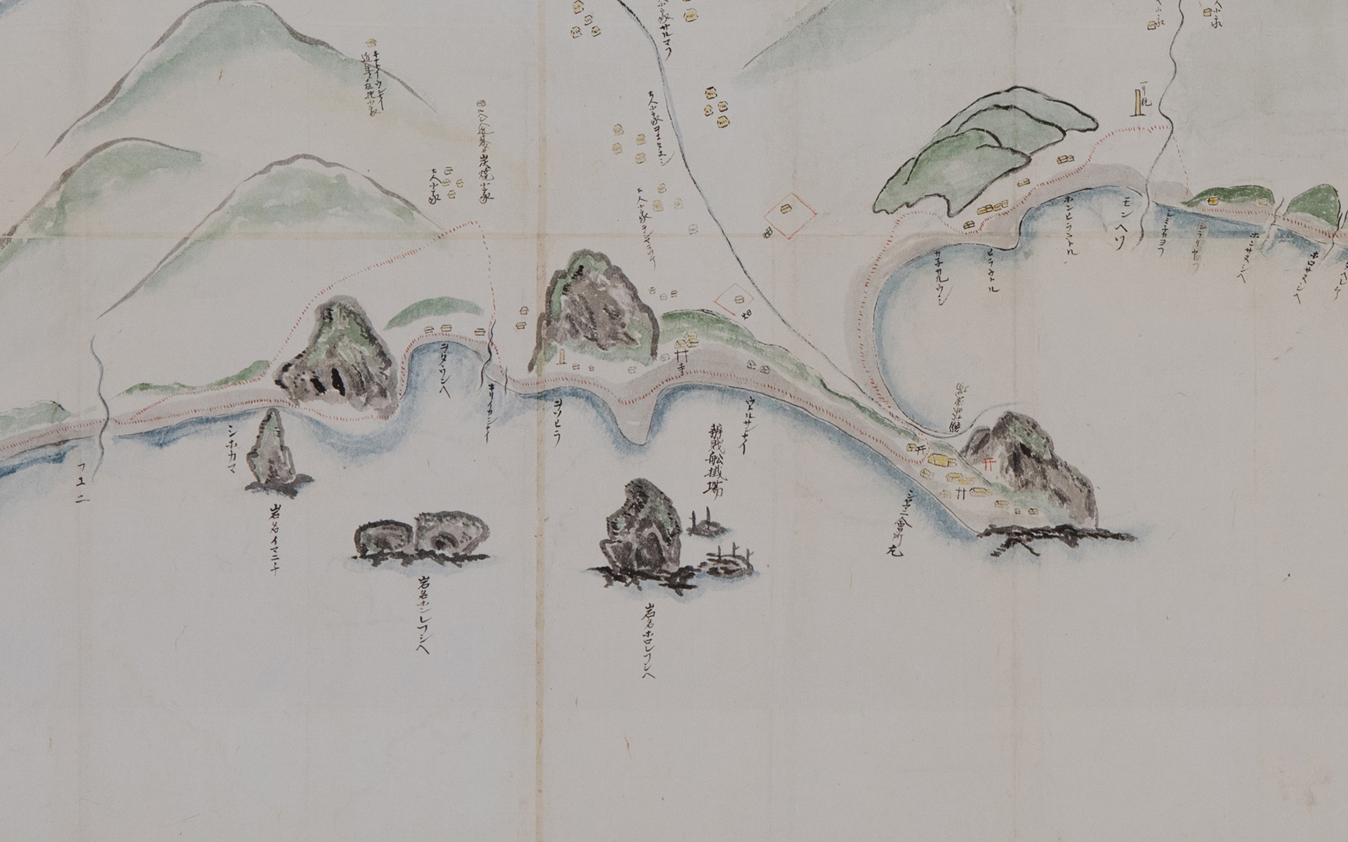 Route tracing the "Picture of Samani Kaisho" - シャマニ会所絵図を巡る - Shamani ...